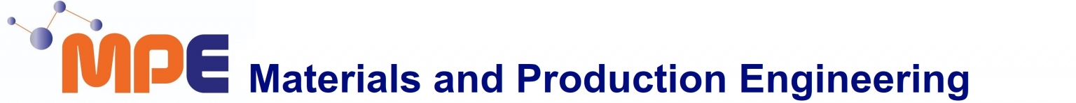 M-MPE Course Description – Materials and Production Engineering